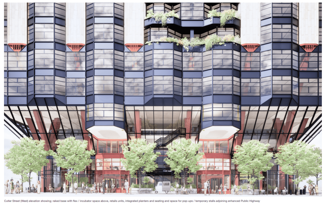 Office highrise proposed for Houndsditch – Constructing London