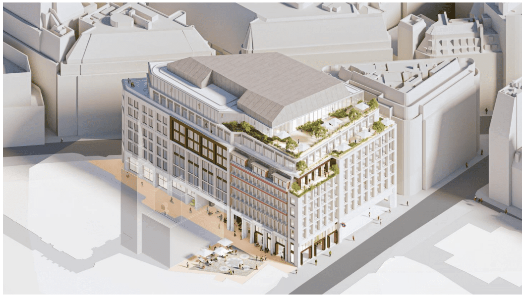 Bank station oversite development proposed – Constructing London
