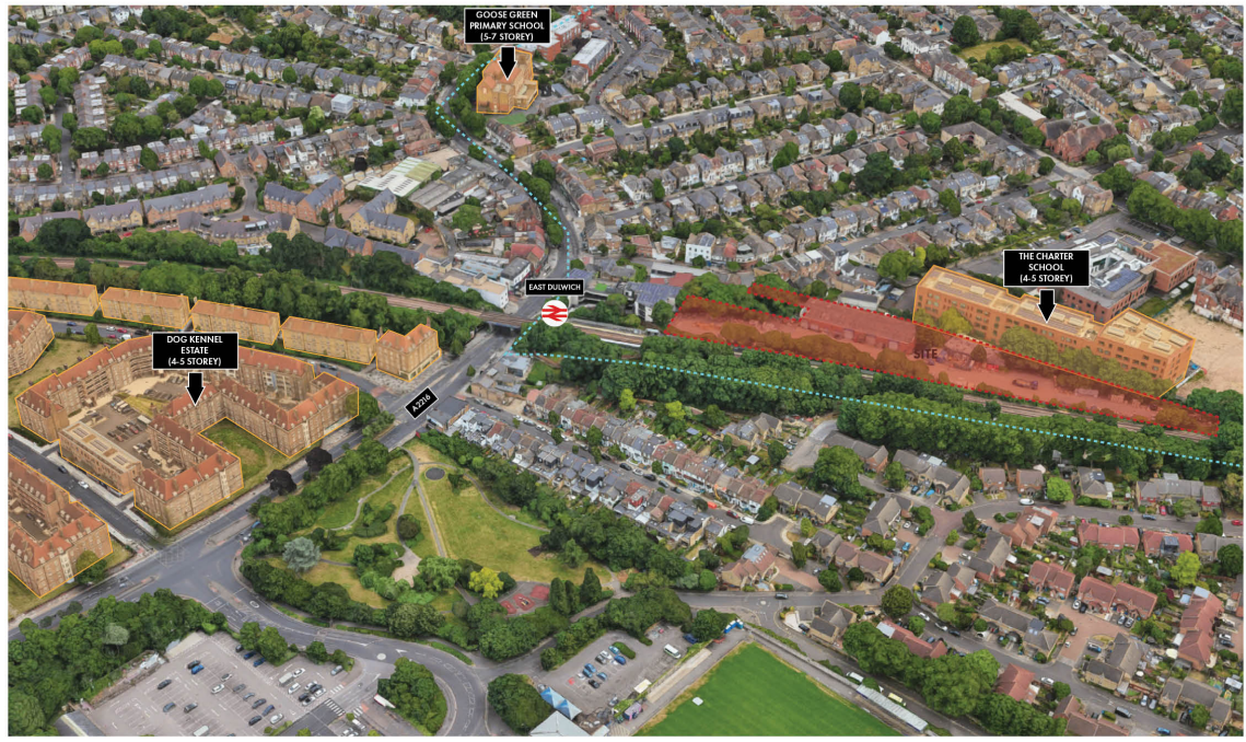 413 new dwellings proposed for Dulwich – Constructing London